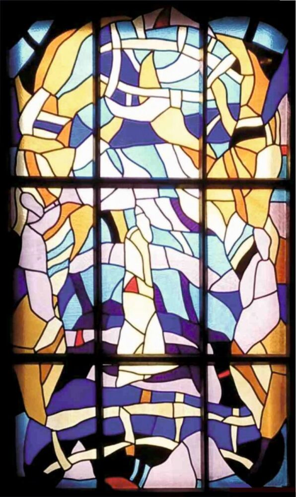 Vitražas „Vienuolis“ – Panevėžio kraštas virtualiai